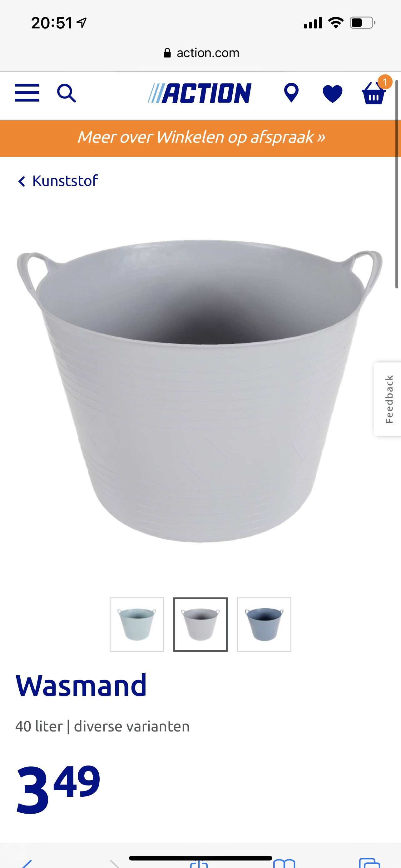 Tip: je peuter badderen in deze Action wasmand - The Mom Guide